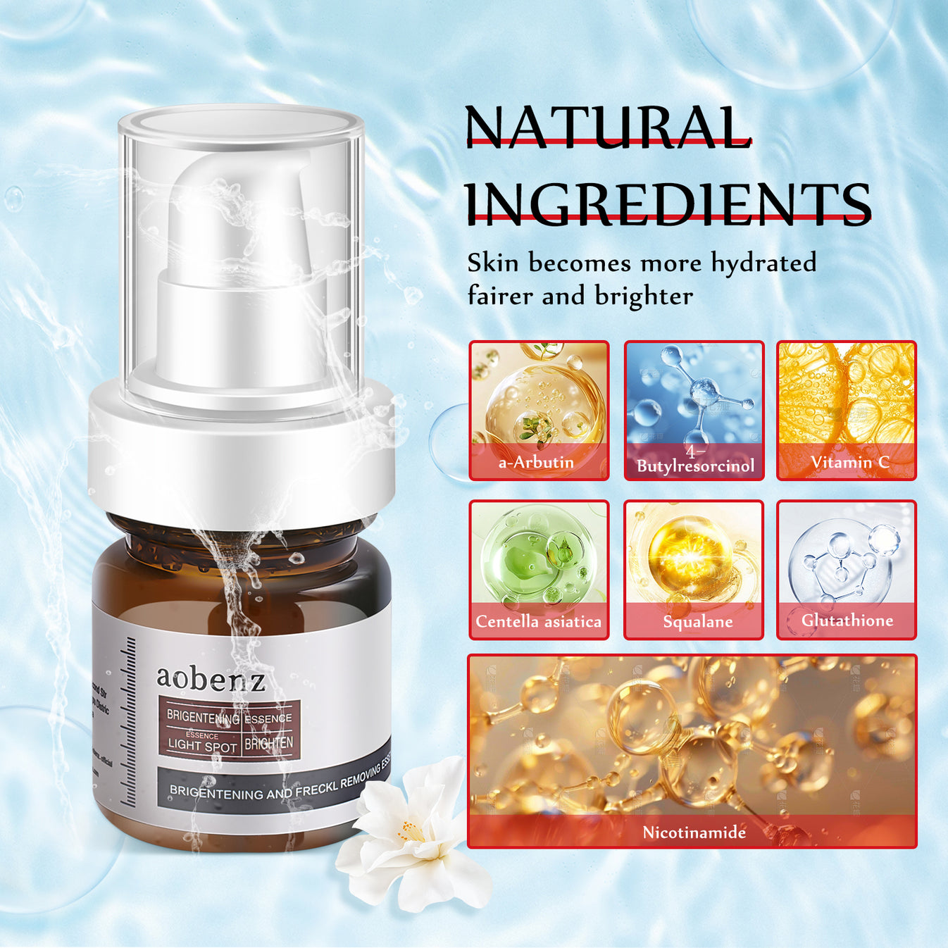 aobenz Dark Spot Remover for Face & Body | Advanced Corrector Serum fo ...